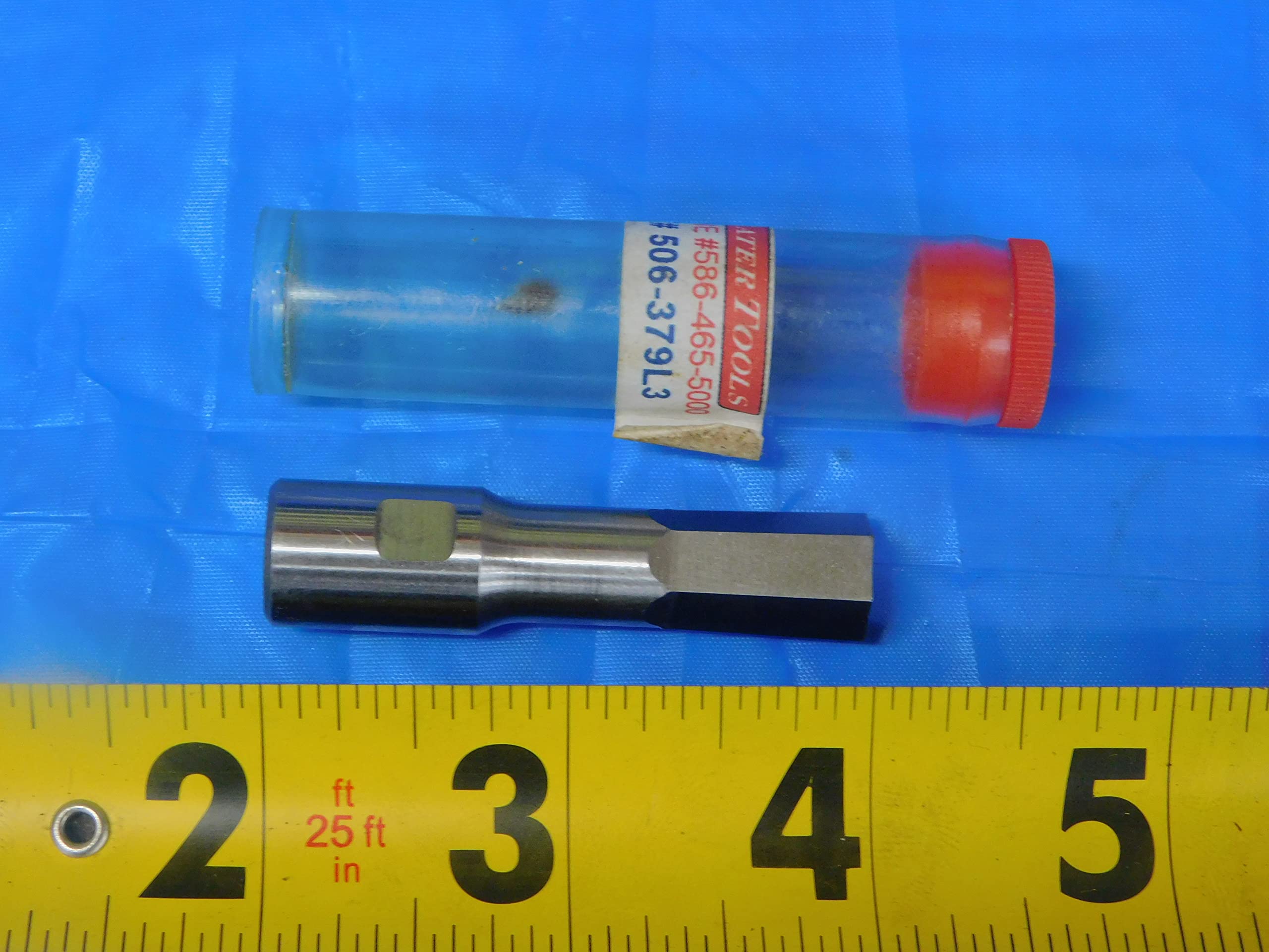 New Slater Tools 506-379L3 .379" Dia X 1/2 Shank Hexagon Rotary Broach HEX .5 - MS6195AL1