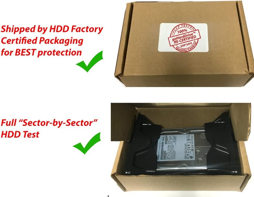 MDD - He10 HUH721010ALE601 10TB 7200RPM 128MB Cache SATA 6.0Gb/s 3.5inch Enterprise Hard Drive - 5 Year Warranty (Renewed)