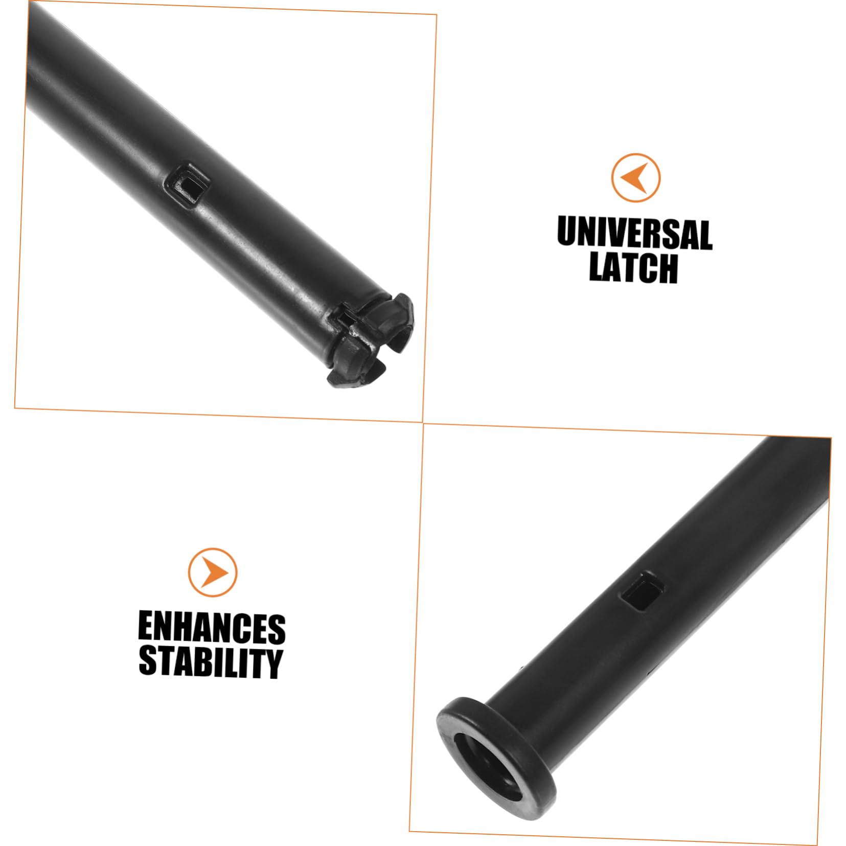 STOBAZA 4pcs Trash Can Latch Safety Latch for Trash Can Covers Latch Dust Bin Lid Plug Latch Practical Trashcan Lid Latch Dustbin Lid Latches Plastic Clamshell Universal Tool