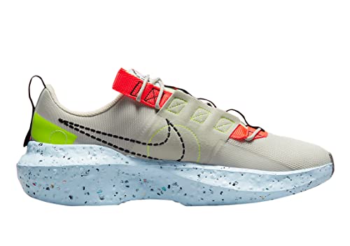 Nike Crater Impact Mens Running Trainers DB2477 Sneakers Shoes (UK 8 US 9 EU 42.5, Light Bone Black Stone Volt 010)