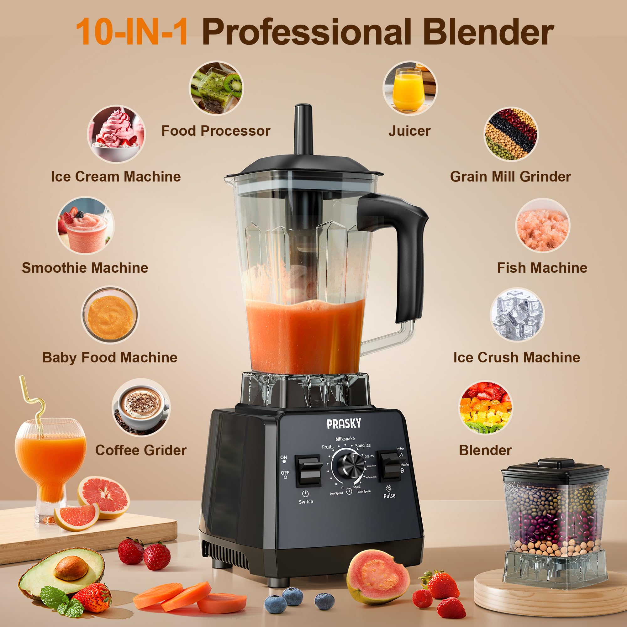 Professional Blenders and Portable Juicer Cup