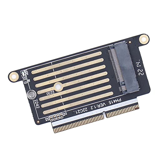 M.2 NVME SSD Converter Adapter Accessory Easy Install Practical Replacement Stuff Large SSD Converter Board PCB Applicable for Laptop
