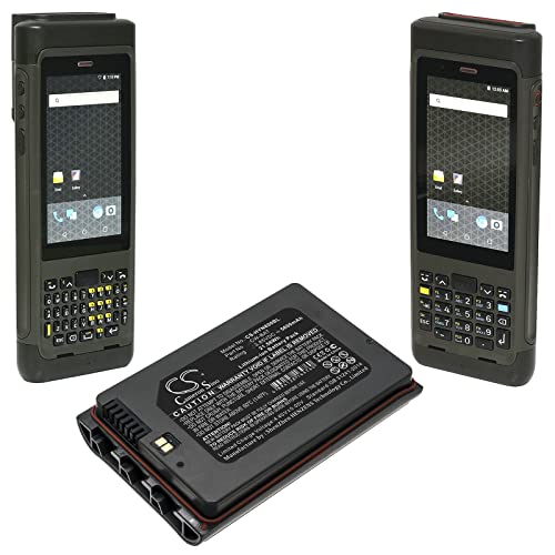 SCESMIA 2pcs Replacement Barcode Scanner Battery for H-oneywell CN80L0N, Dolphin CN80, Fits CW-BAT CX80-BAT-EXT-WRLS1 8754-871810-01 3.85V 5600mAh