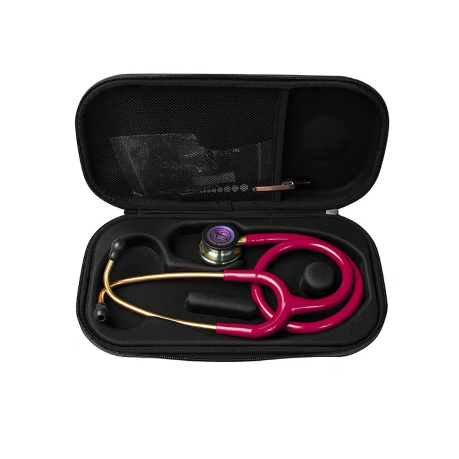 Stethoscope Case for Littmann Cardiology 4 Classic 3 ADC Stethoscope,Stethoscope Holder Blood Pressure Cuff Bag for Nurse Work Accessories,Nursing School Essentials Carrying Case
