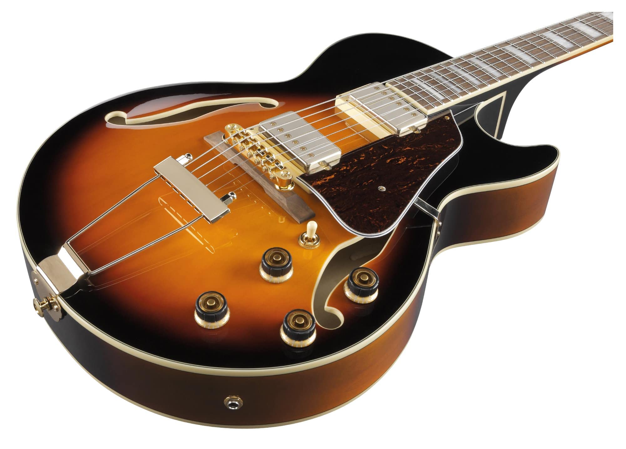 Ibanez Artcore AG75G Hollowbody Electric Guitar - Brown Sunburst