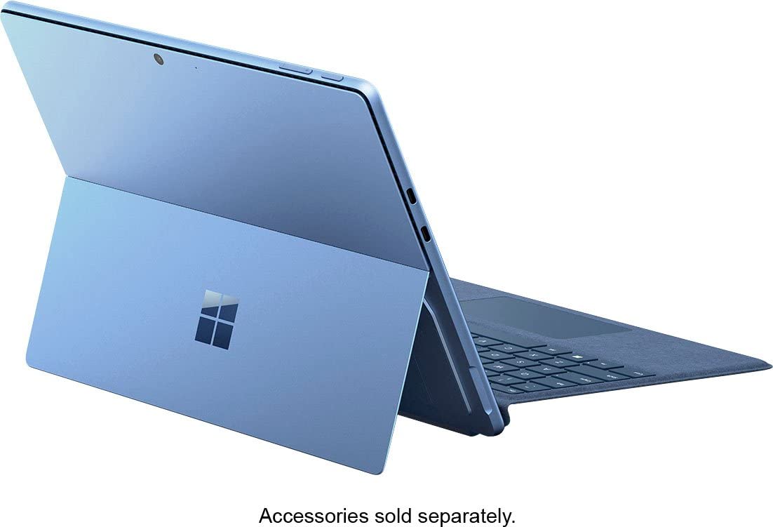 Microsoft Surface Pro 9, 13.3" Touchscreen 2-in-1 Tablet, 12th Gen Intel Core i7-1255U, Intel Iris Xe Graphics, 16GB DDR5 RAM, 1TB SSD, Windows 11h, Sapphire, Device Only, with Stylus Pen
