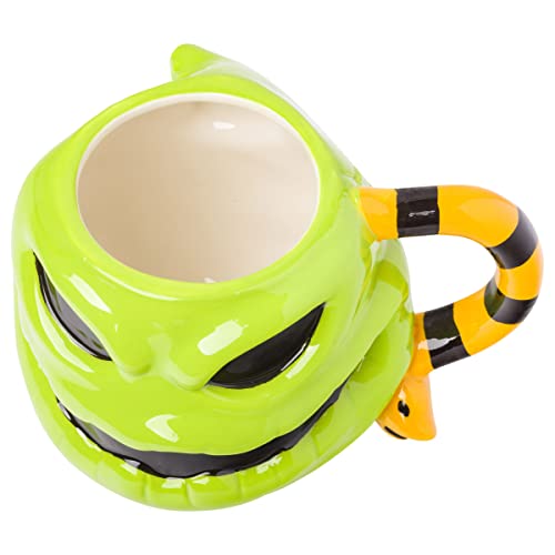 Silver Buffalo Disney Nightmare Before Christmas Oogie Boogie Ceramic 3D Sculpted Mug, 20 Ounces