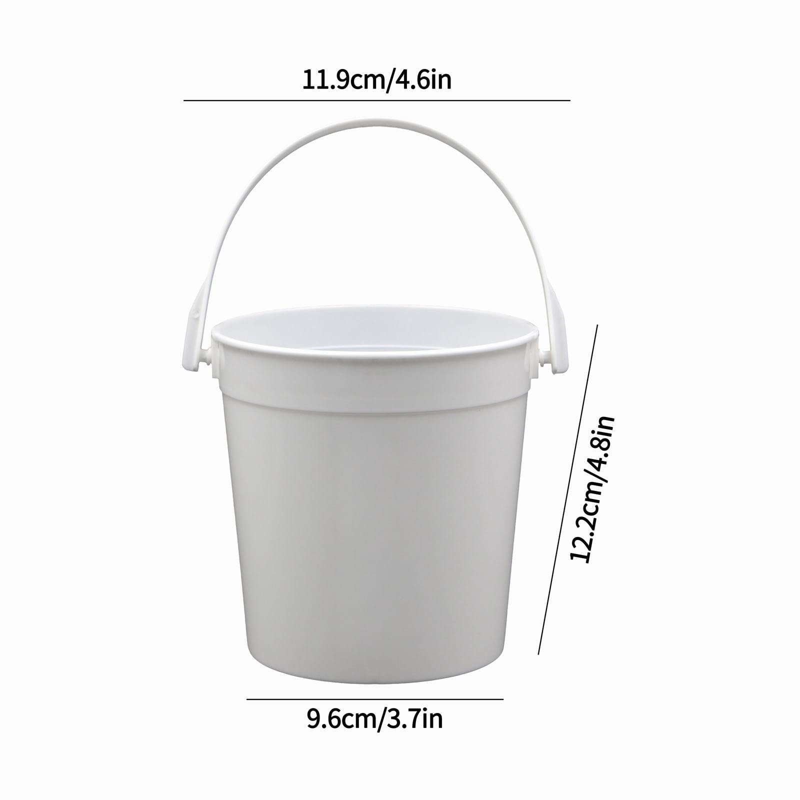 Loyilat 10Pack Plastic Cocktail Buckets For Drinks Anything But A Cup Party Ideas 32oz Reusable Punch Bowls 1 Liter Ice Bucket Smoothie Bucket Tea Glass Bottle Double Wall