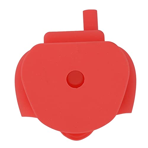 Oral Simulator Mannequin Head, Denist Simulator Manikin Phantom Head Replacement Skin Soft Silicone Removable Denist Model Accessory Red Skin Simulator for Denist Education