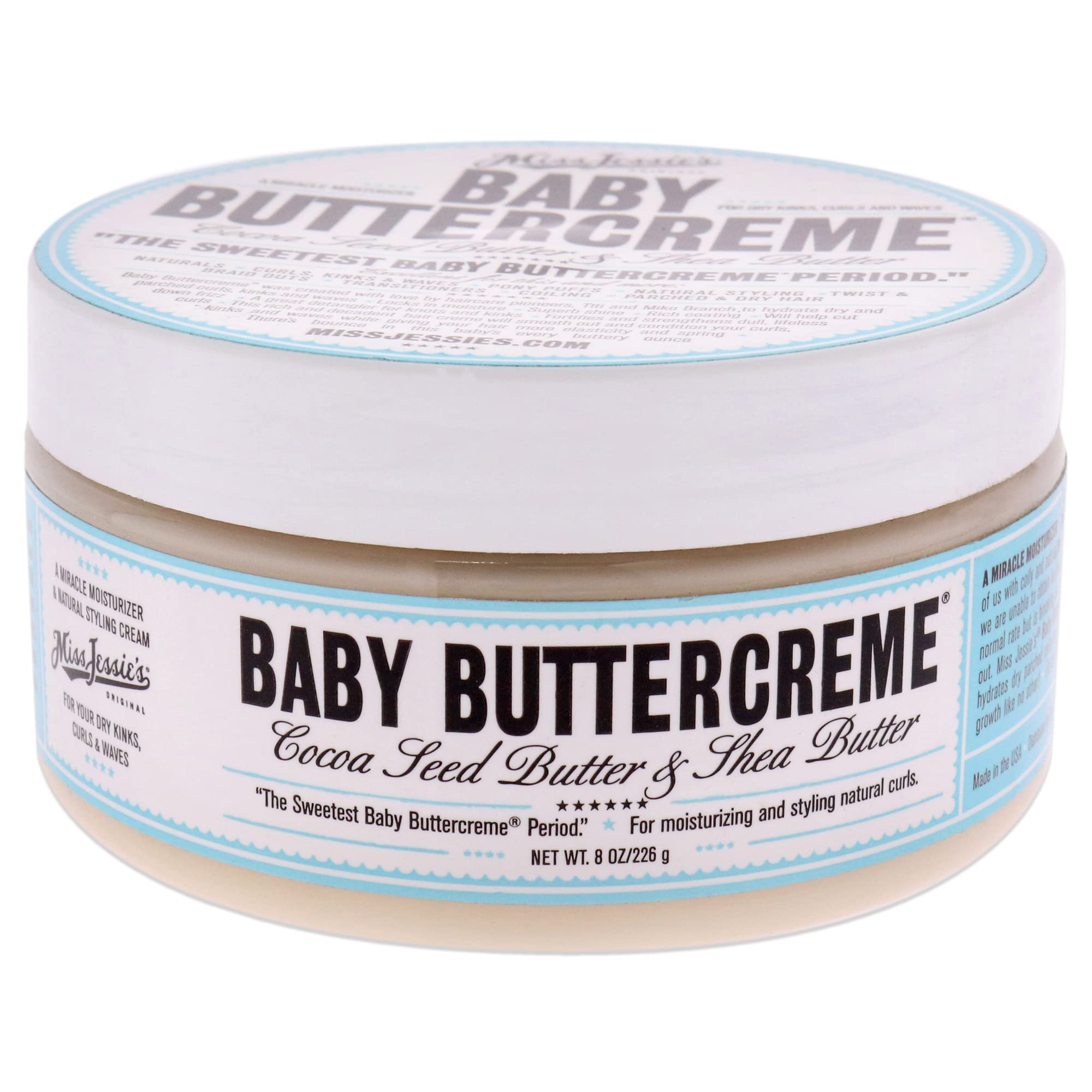 Miss Jessie's Baby Buttercreme Unisex Cream 8 oz (Pack of 4)