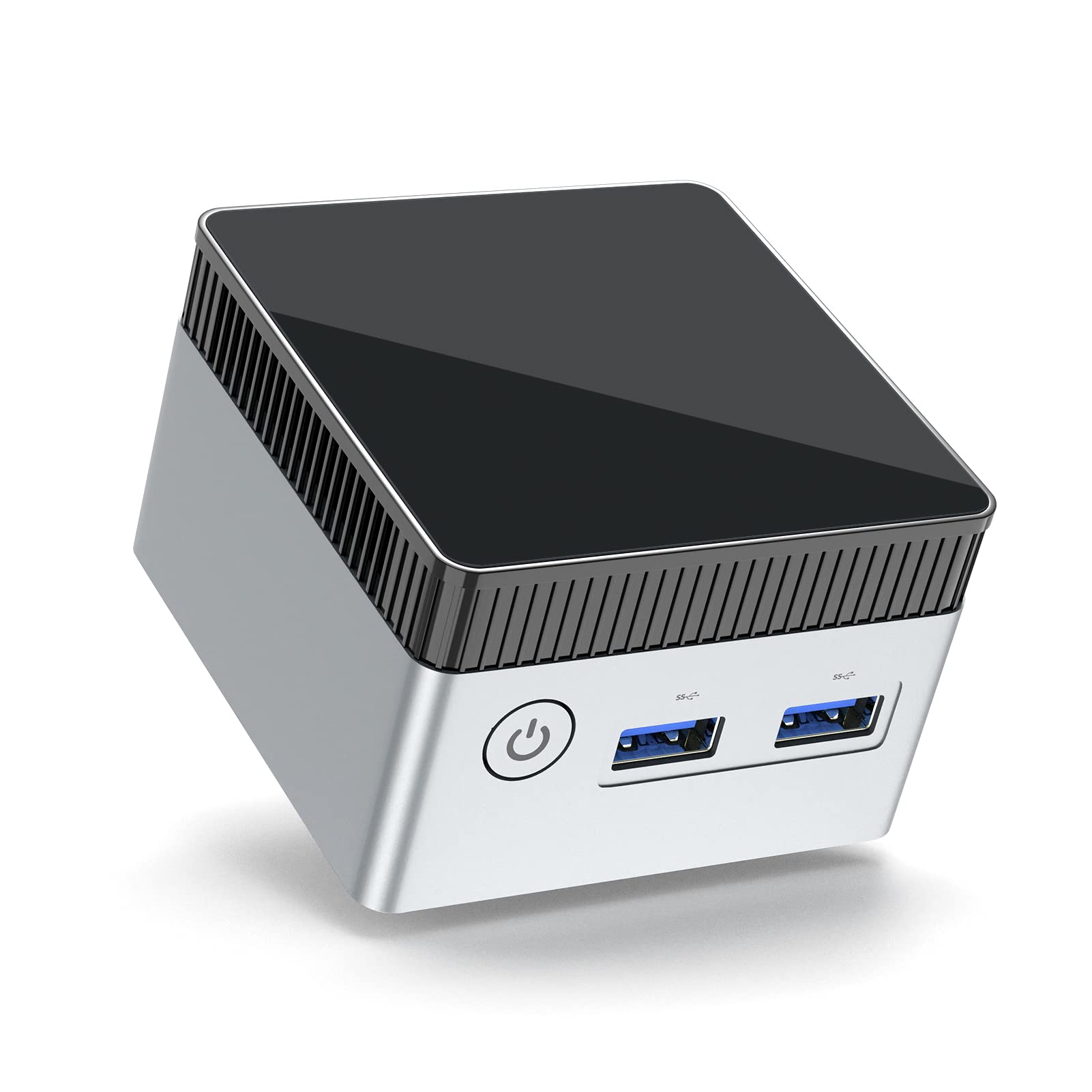 Mini PC Pro Computers with Intel 11th Gen 4 Cores N5105 8GB DDR4+256GB SSD, Portable Mini Desktop Computer Support Dual HDMI 4K /USB 3.0/Gigabit Ethernet/WiFi/BT4.2