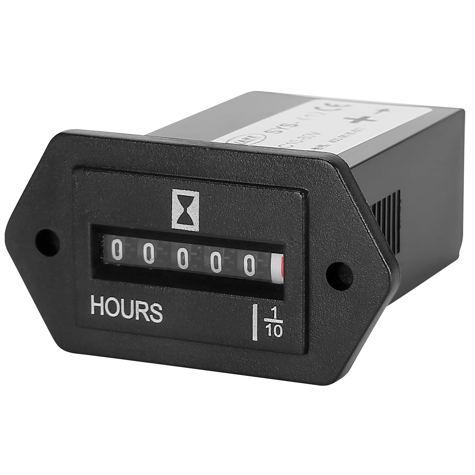 Mechanical Engine Hour Meter AC 110V 120V 220V 230V for Air Compressor Golf cart Club Generator ATV Lawn Mower Chainsaw Tiller Chipper