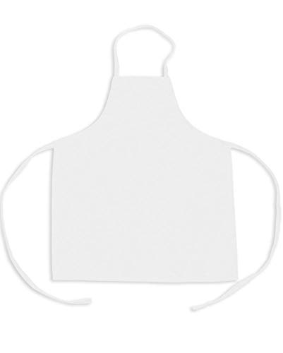 KNG Kids Cooking Apron for Girls and Boys β Small, White