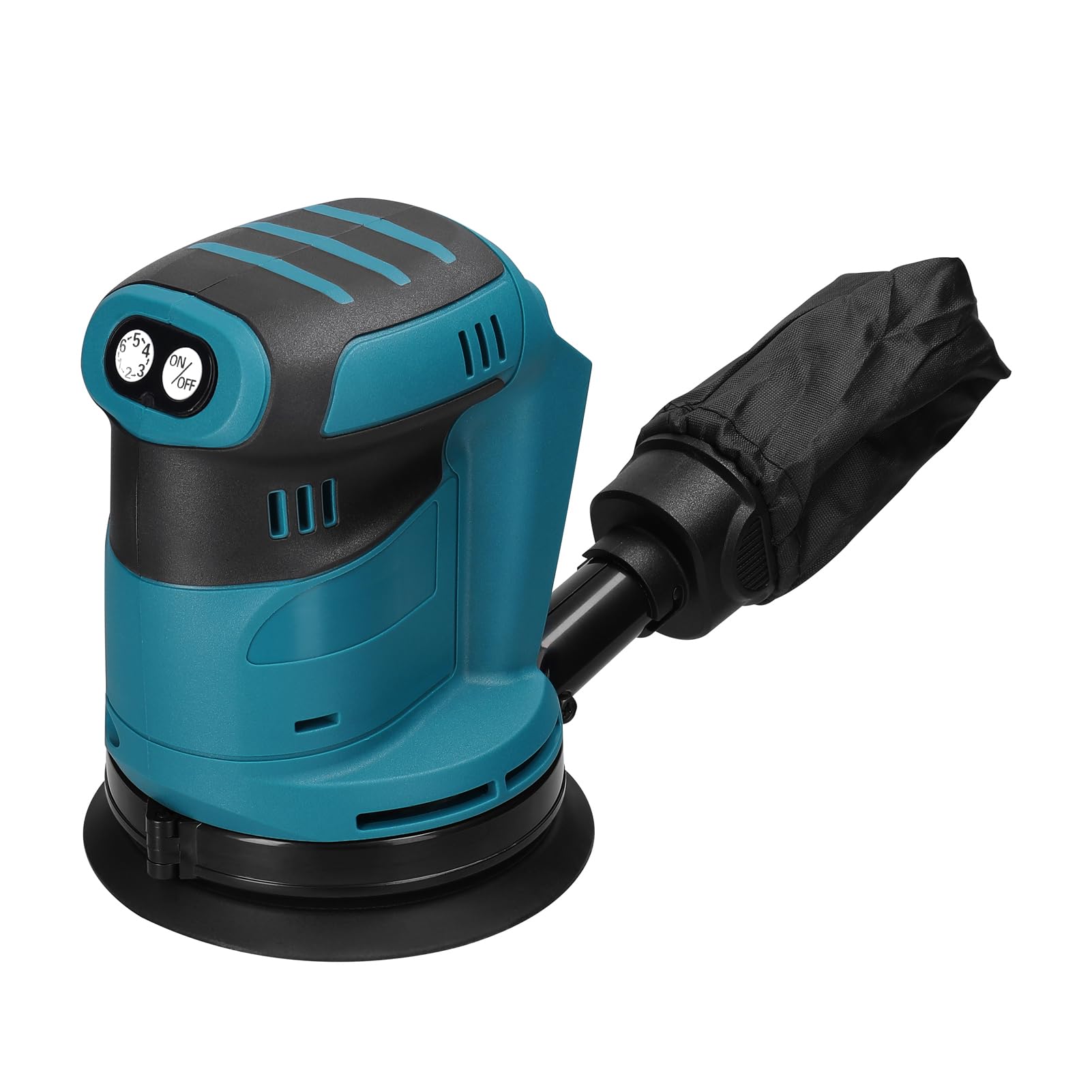 Random Orbit Sander, Weytoll 5'' Brushless Random Orbit Sander, Cordless Orbital Sander, Storage Bag, max. 24000RPM, 6 Speed variable Orbital Sander, Tool Only