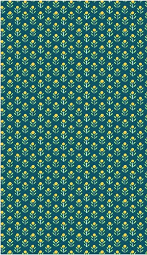 Michael Miller Cute As A Button, Teal