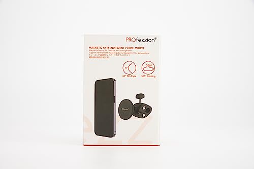 Phone Holder Mount Magnetic Accessories: Fitness Equipment Gym Motorcycle Handlebar, Exercise Bike, Treadmill, Stroller, Cart, for Magsafe iphone 15 14 13 12 Plus Pro Max & All Cellphone Stand Clamp