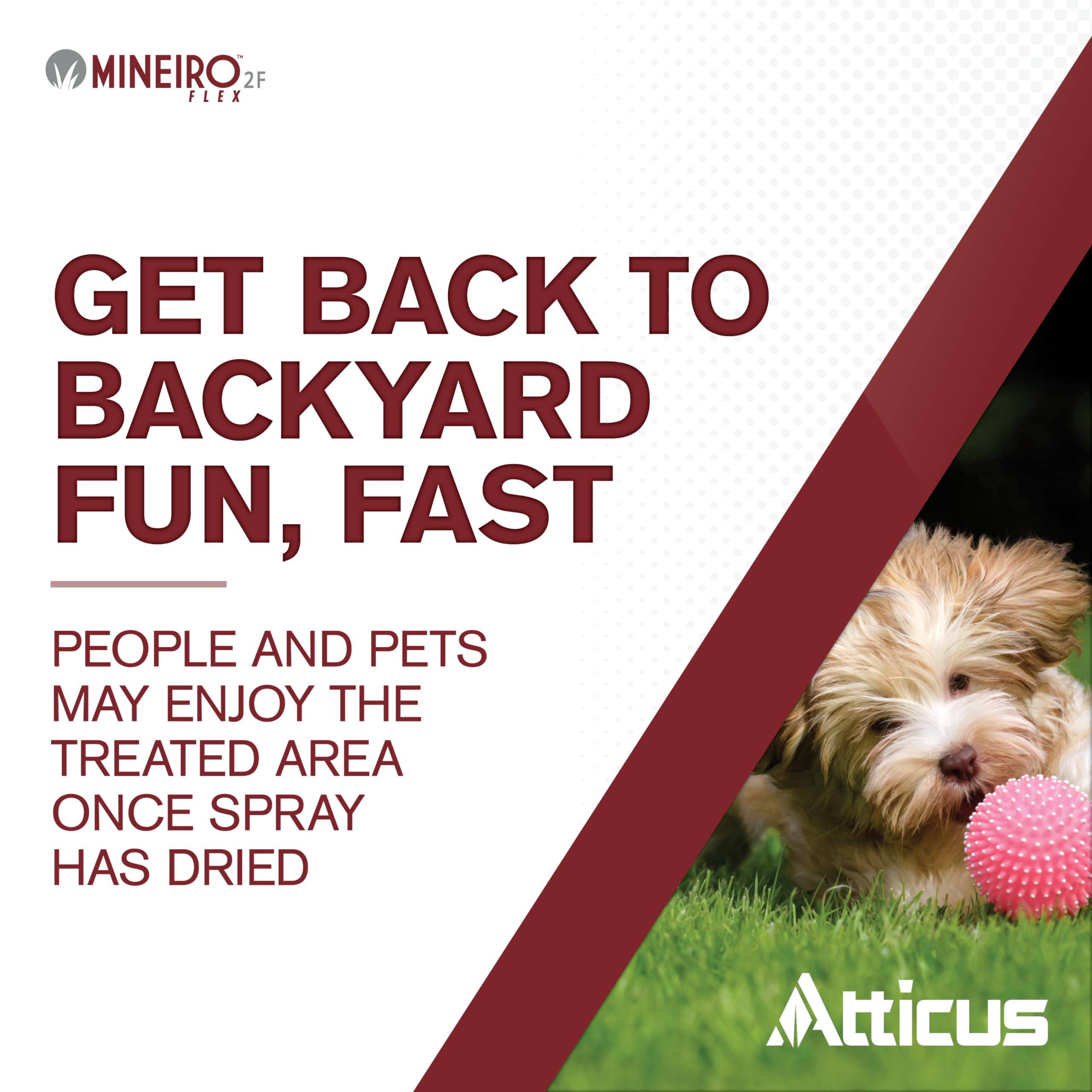 Mineiro 2F Flex Imidacloprid Systemic Insecticide (1 Gal) by Atticus β Grub and Insect Control in Lawns and Landscapes