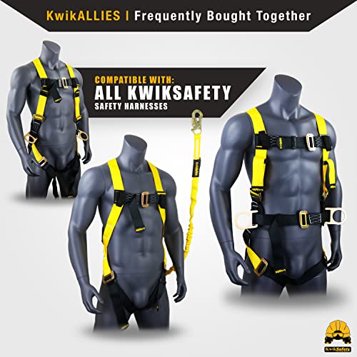 KwikSafety - Charlotte, NC - Marmoset Trauma Straps [1 Pair] Fall Protection OSHA Comfort Suspension Safety Device & Arrest System Attachment for Body/Legs Relief Compact, Lightweight & Quick Connect