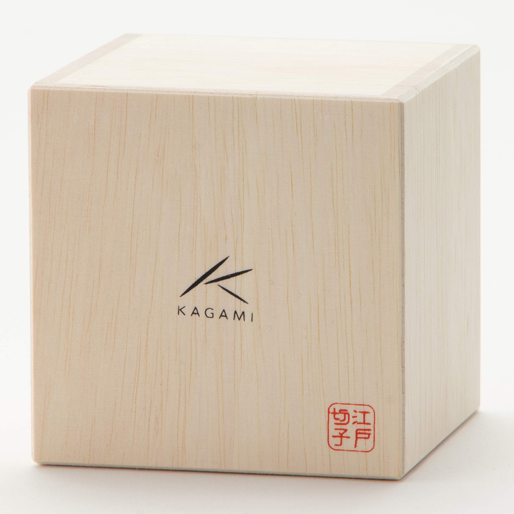 Kagami Crystal (Edo Kiriko Cold Sake Cup Traditional Craftsmen Nabeya Satoshi 80cc T535-2684CCB
