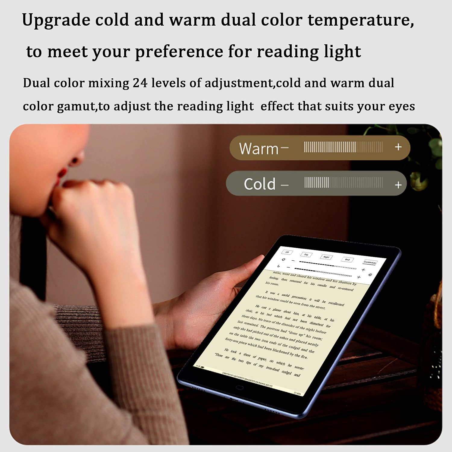 MEEBOOK P78 Pro e-Book Reader, 2022 New 7.8" Eink Carta Touchscreen,Support Handwriting, Built-in Cold/Warm Light/Audible &Out Speaker, Android 11, Support Google Play Store,OTG/USB C,3GB+32GB