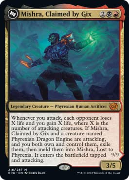 Magic: the Gathering - Mishra, Claimed by Gix (216) - Foil - The Brothers' War