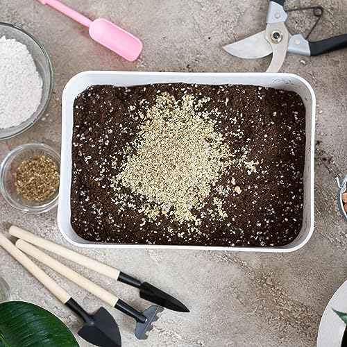Olympus Myco Organic Vermiculite for Mushrooms and Plants (8QT) | Medium Fine Grade | Substrate Conditioner for Mushroom Growing