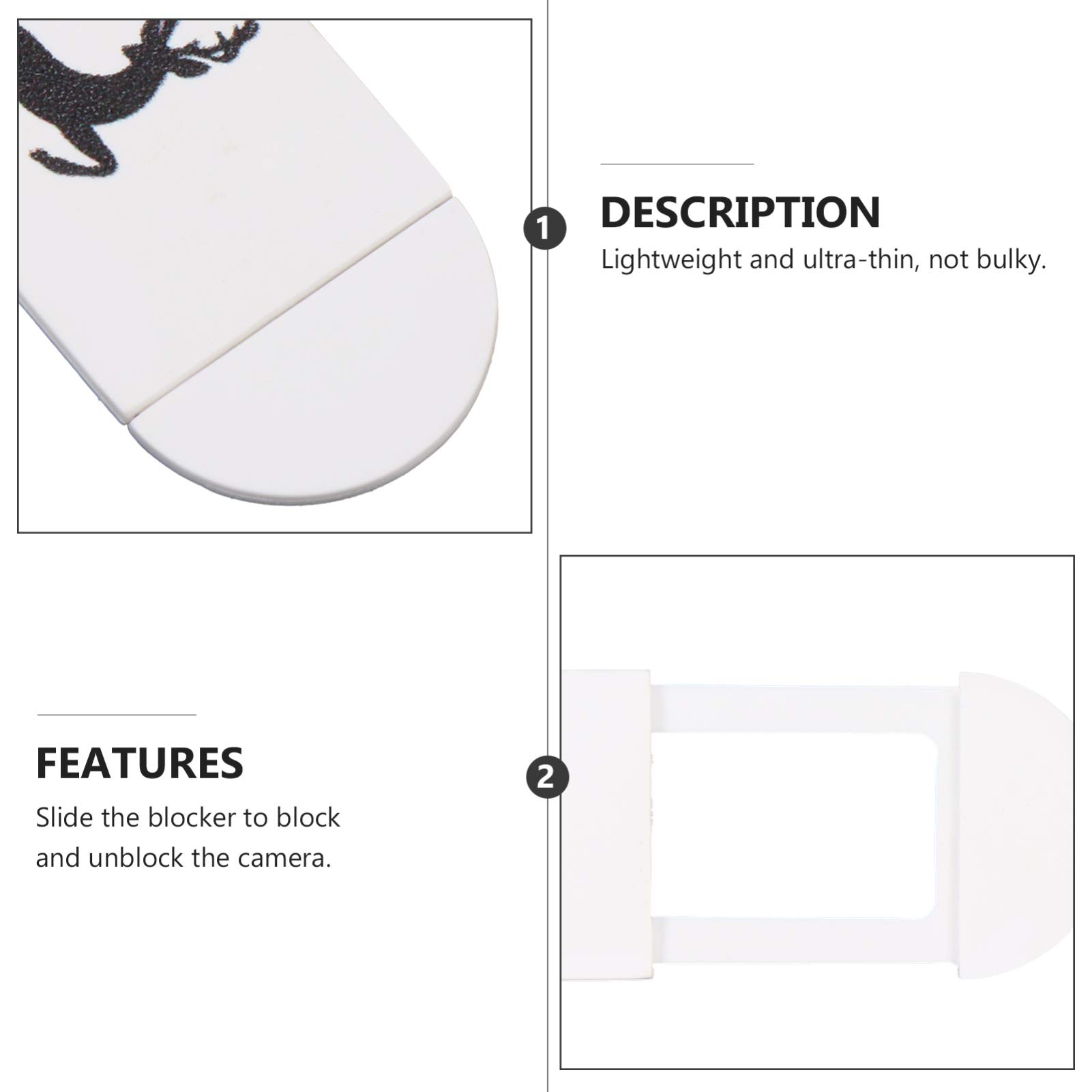 Mobestech 6 Pcs Camera Cover Laptops Webcam Cover Slider Webcam Cover Slide for Computer Webcam Cover Slide for Tablet Webcam Cover Slide for Desktop Gp02 Slideshow Flat