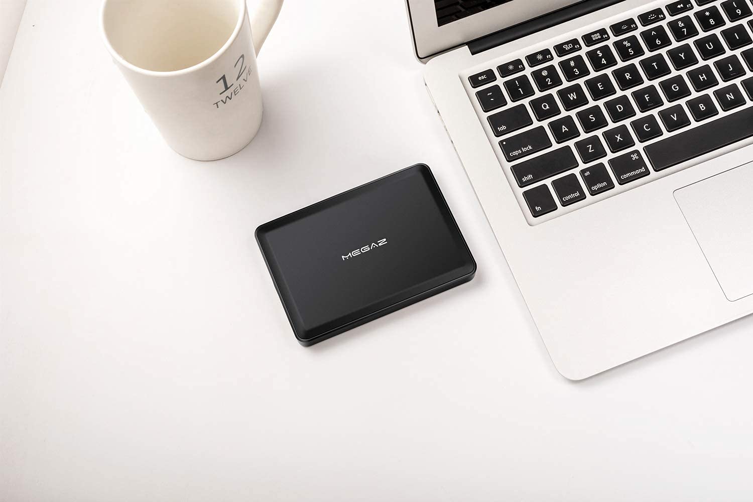MegaZ 120GB External Hard Drive Backup Slim 2.5'' Portable HDD USB 3.0 for PC, Mac, Laptop, Chromebook, 3 Year Warranty