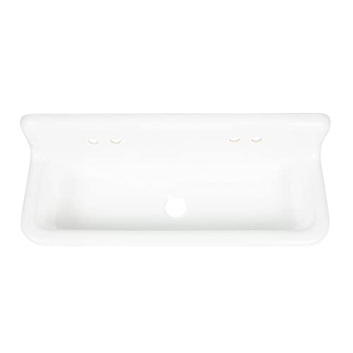 Vintage Tub & Bath 48 Inch Cast Iron High Back Farm Sink