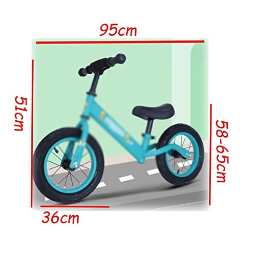 IEASEzxc Bicycle Balance Bike Old Slide Bicycle Pneumatic Wheel Cycling 14 inch Gift