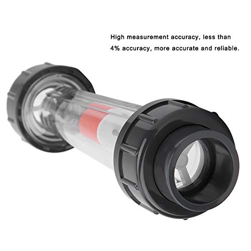 LZS-32(D)Liquid Flowmeter 0.4-4 Tube Type Liquid Flowing Meters Plastic Flat Interface Waterflow Controllers Transparent Water Rotameter Hydraulic Valve Fittings