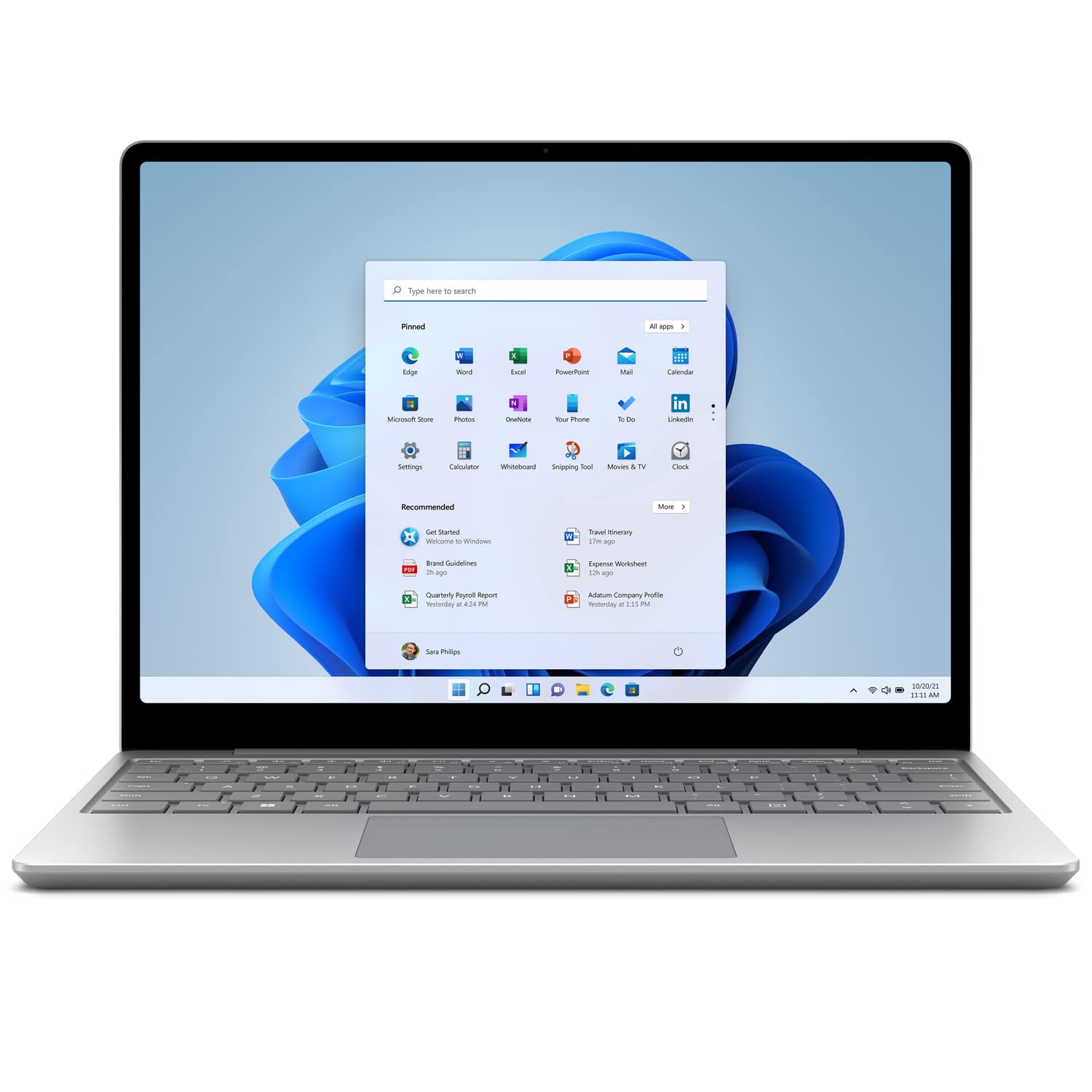 Mirosoft 8QF-00023 Surface Laptop Go 2 12.4" Intel i5-1135G7 8GB/256GB Touchscreen, Platinum Bundle with Elite Suite 18 Software + 2 Year Protection Warranty