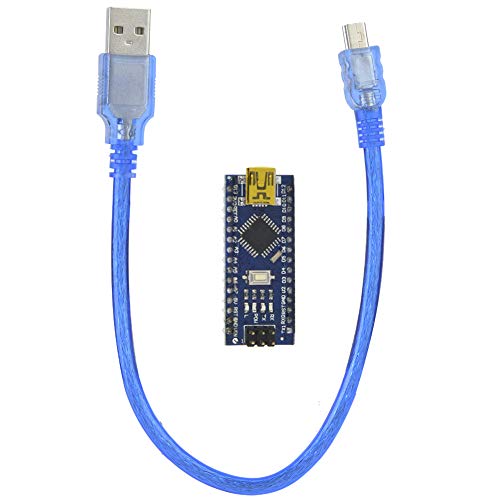 Nano V3.0 12 Digital Input/Output, Mini ATmega328P Replaccement Durable Premium Material ATMEGA328P Module Long Service Life for Building Electronics Projects