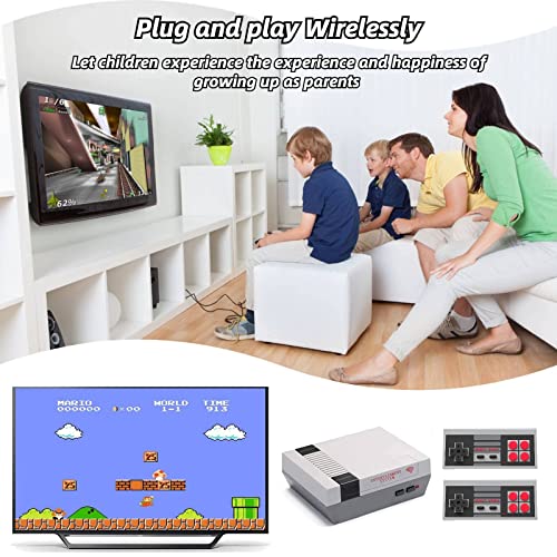 Retro Game Console,Arcade Games Machines for Home,Mini Console Built-in with 620 Classic Retro Games Dual Players Mode Console for Kids, Adult, Children Gift, Valentine/Birthday Gift