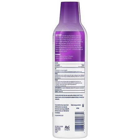 Oral-B Plaque Defense Special Care Oral Rinse, 16 fl oz (Pack of 2)