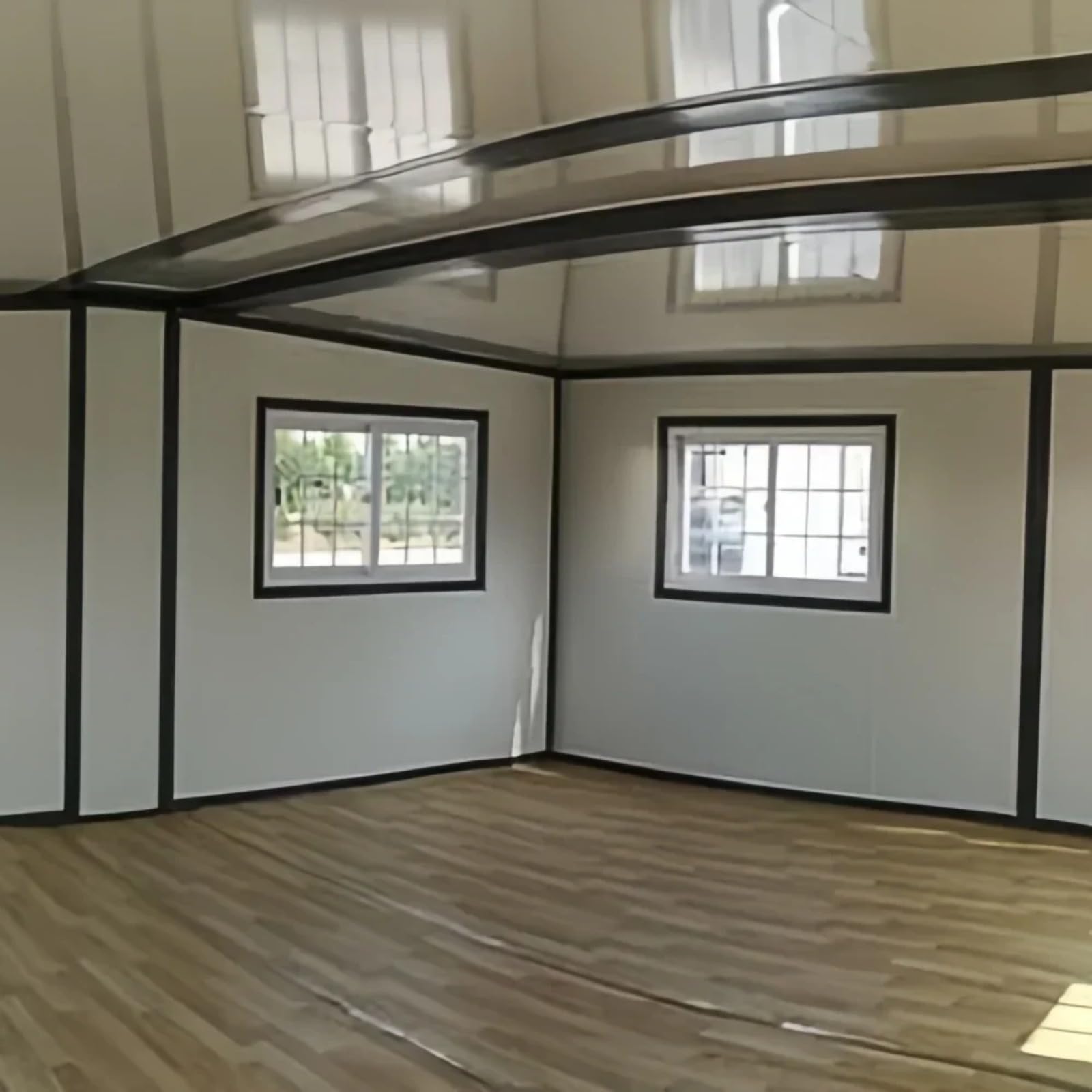 Portable House Steel Exterior Interior Effects Bedroom Bathroom 20ft 40ft Foldable Expandable Portable Container Modular House