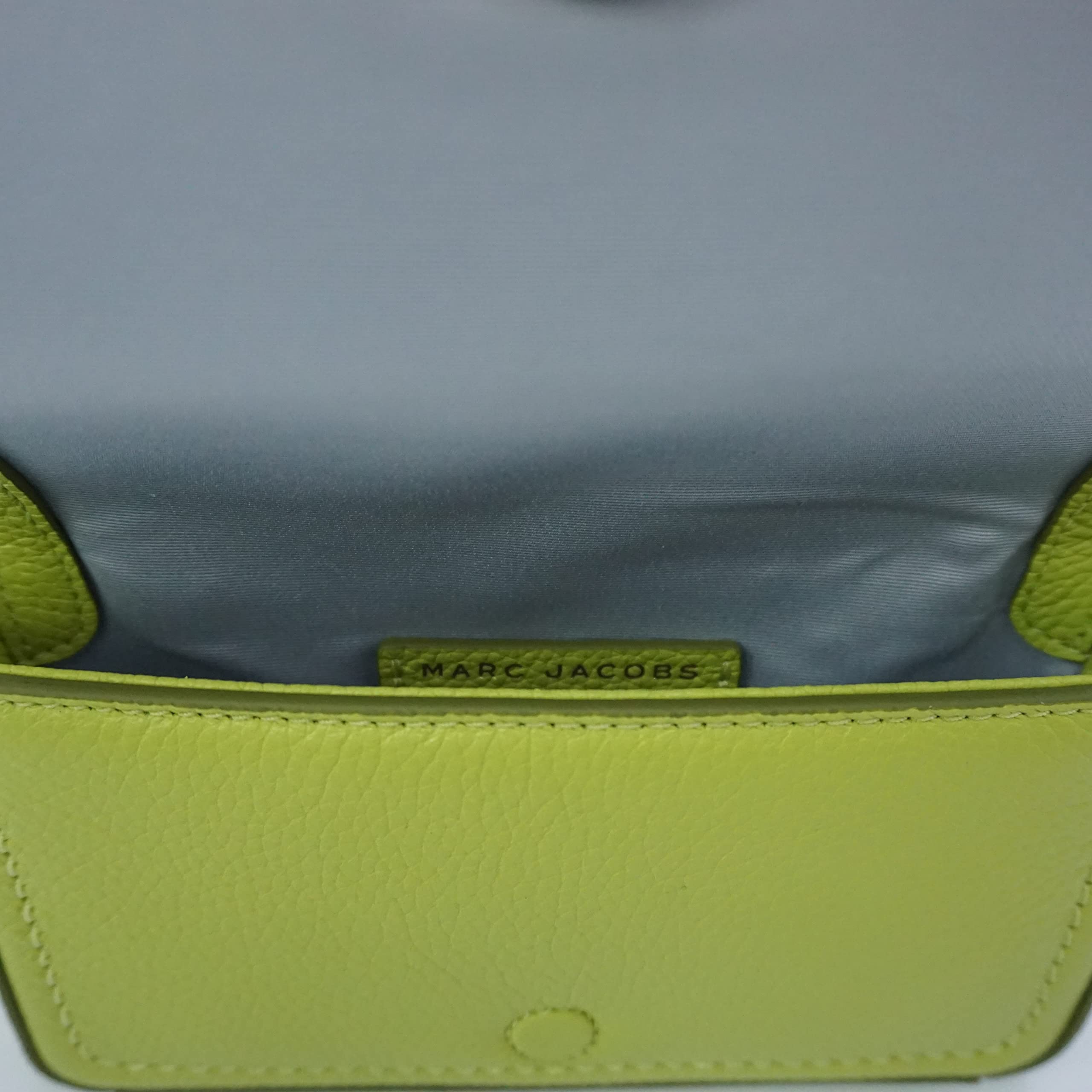 Marc Jacobs H107L0FA21-322 Green Oasis With Gold Hardware Women's Groove Leather Mini Crossbody Bag