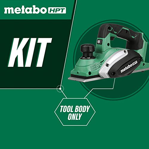 Metabo HPT 18V MultiVolt™ Cordless Hand Planer | Tool Only - No Battery | 3-1/4-Inch | P18DSLQ4