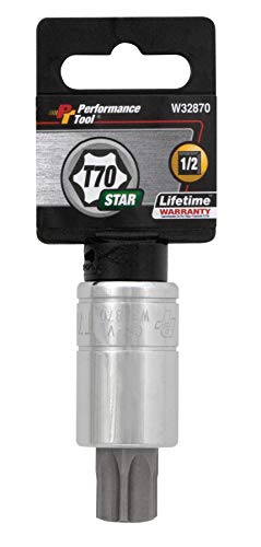 Performance Tool W32870 Star Bit Socket, 1/2-Inch Drive