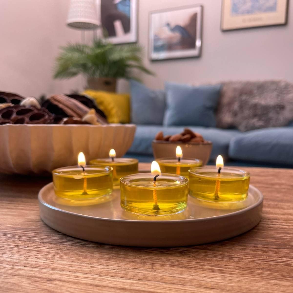 PartyLite Pumpkin Brandy Universal Tealight® Candles (Set of 12)