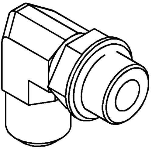 Replacement for fits Genuine Log Splitter Fitting, Hydraulic 6801-8-8 Part# 07001535