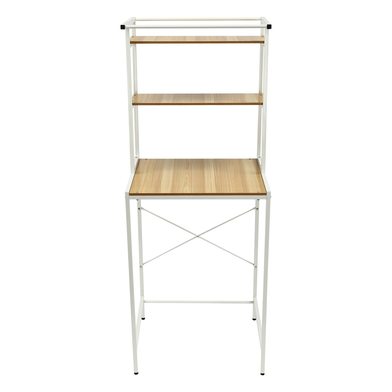 TrueyEssence 3 Tiers Laundry Room Shelf Over The Washer and Dryer, Bathroom Organization Towel Storage Rack Space Saver
