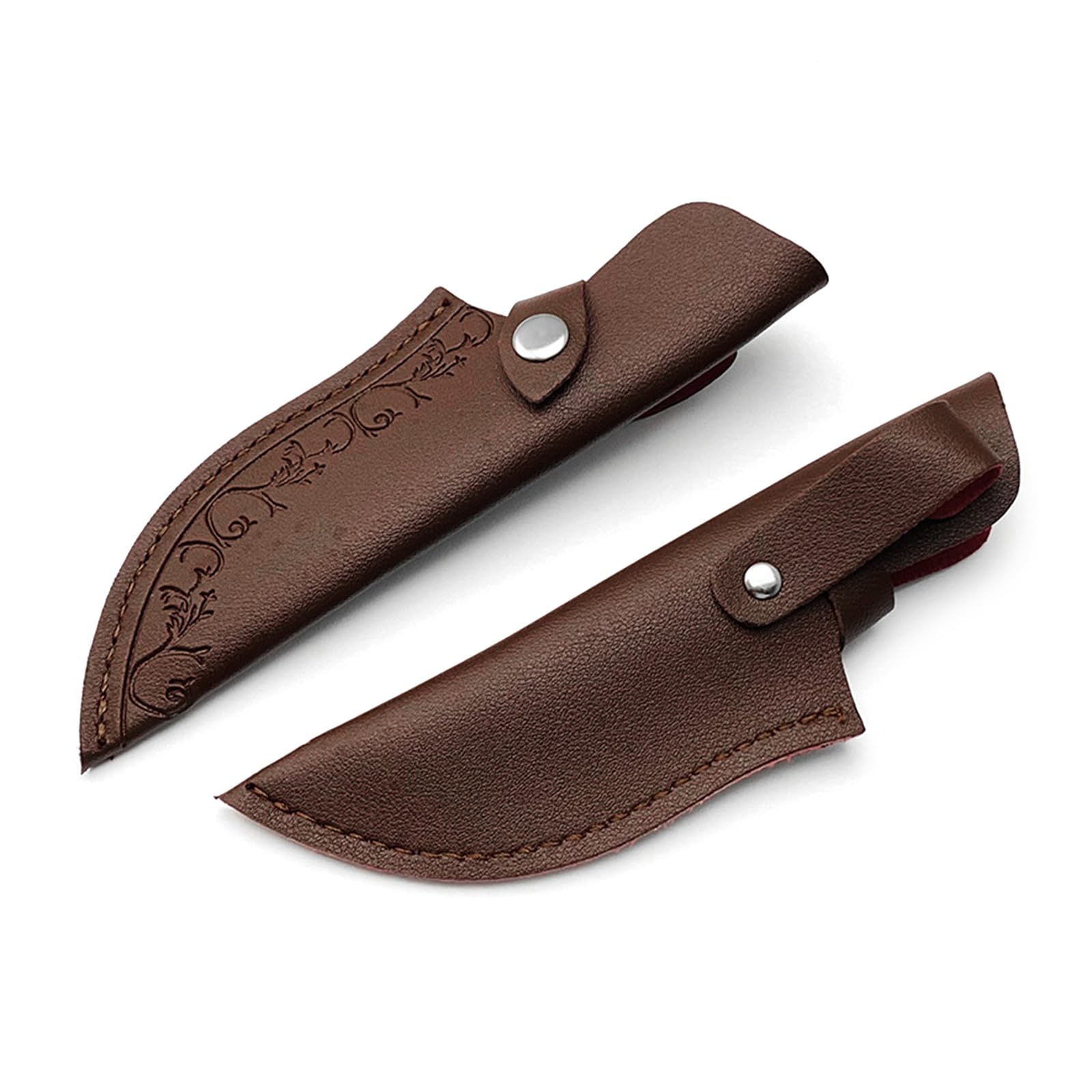 Portable Knife Storage Sheath Pouches With Belt Loop Leathers Holsters Belt Pocket Straight Knife Holder