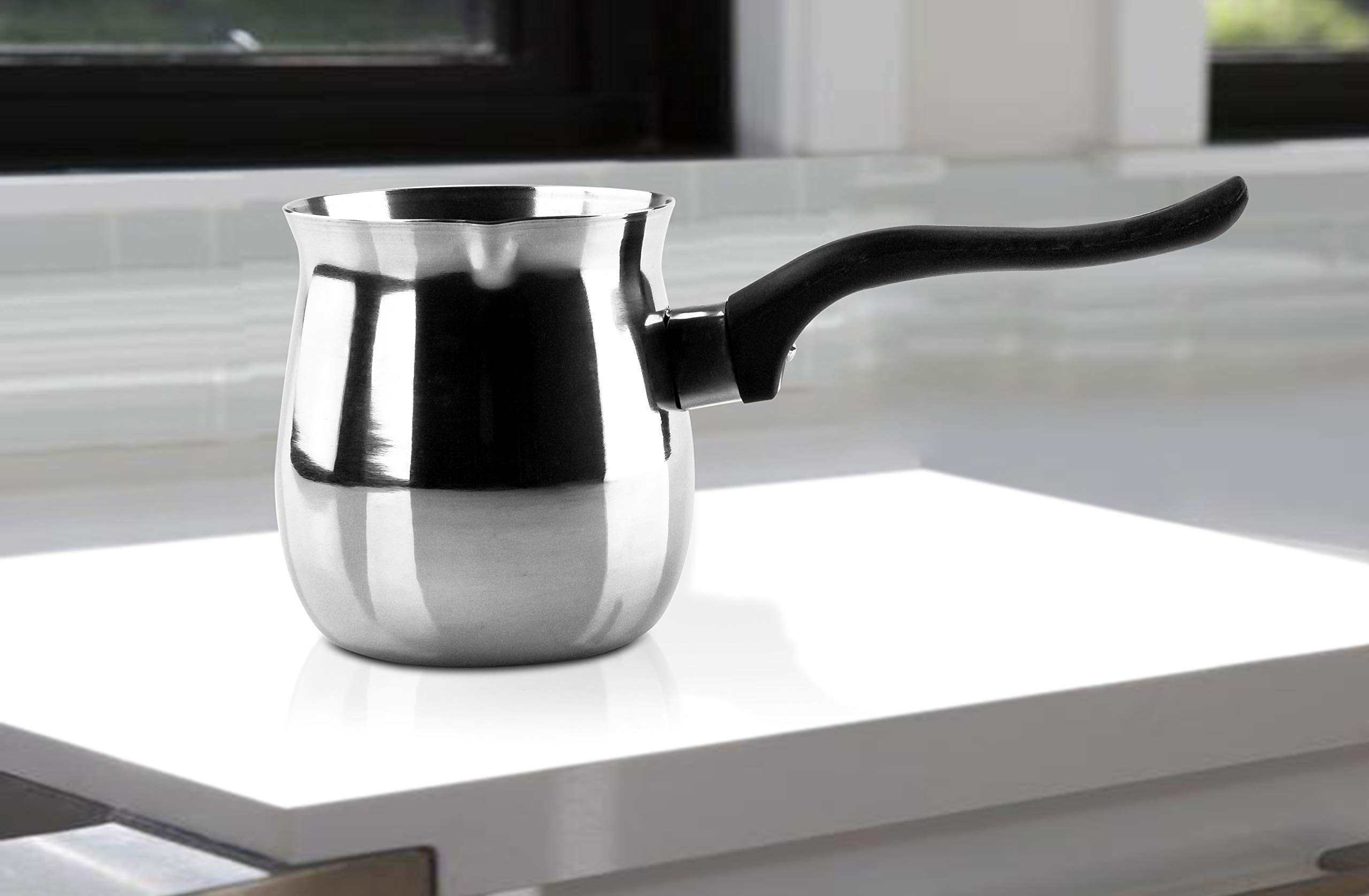 Kitchen Sense stays warm Stainless Steel Turkish Coffee Warmer Butter and Milk Vented Warmer