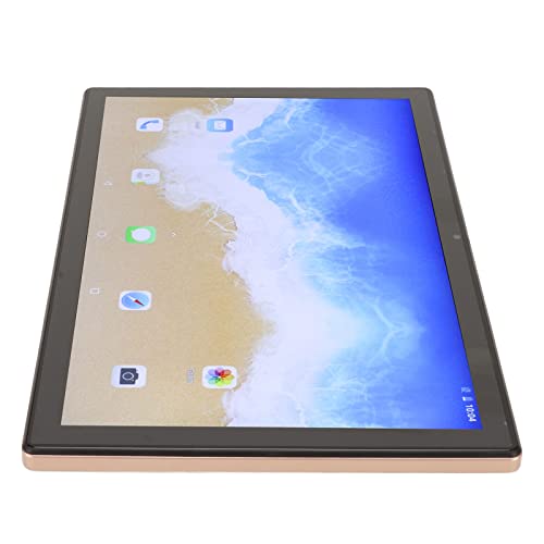 Naroote Tablet PC, Gold Battery 8800 MAh 20 MP Camera 100‑240 V 128 GB (US Plug)