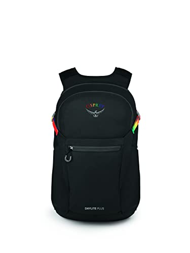 Osprey Pride Daylite Plus Everyday Backpack, Black, One Size