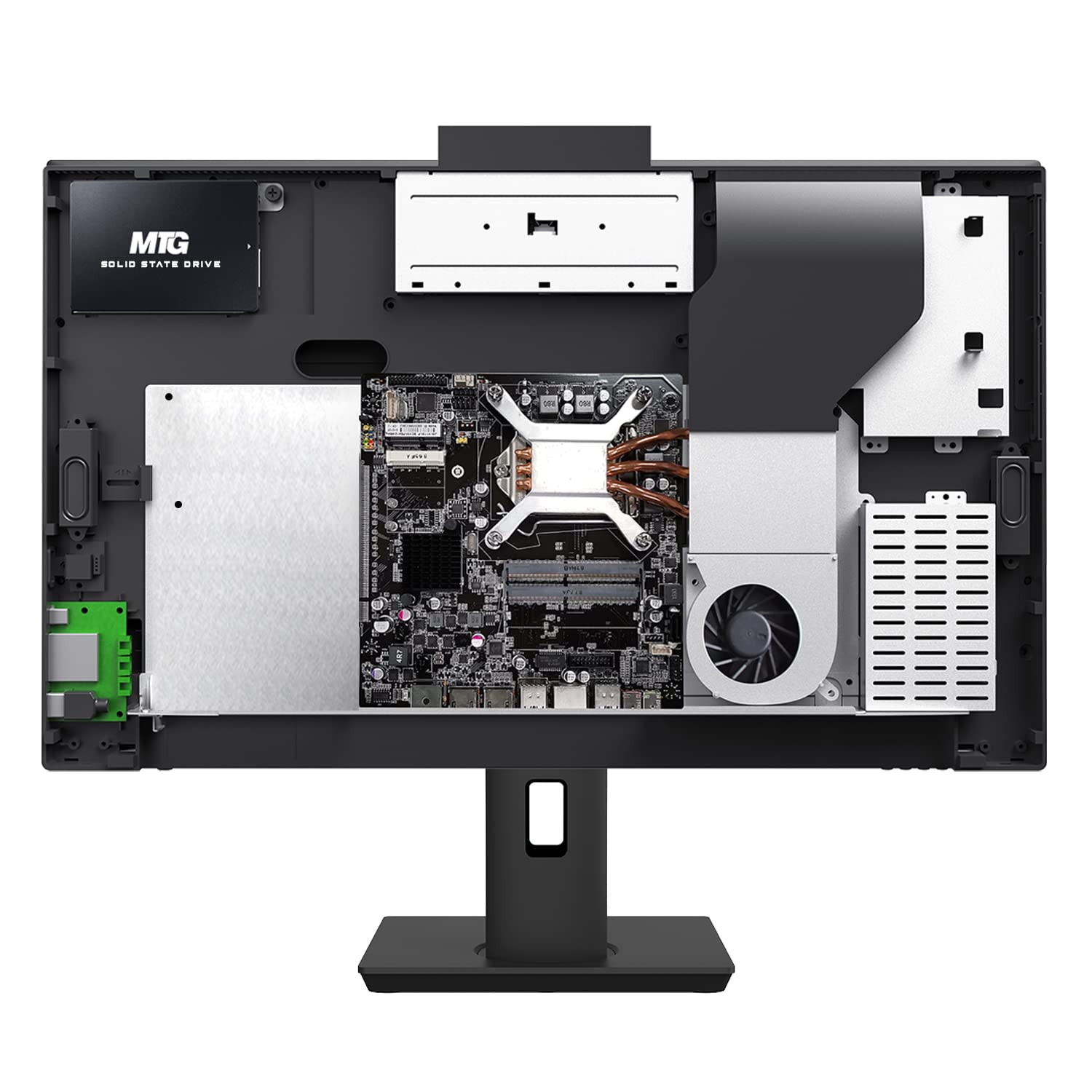 MTG Yama 24 inch, FHD Touchscreen, Office Use All in one PC, Intel Core i5 10th Gen 8GB RAM DDR4, 240GB NVME | 1TB SSD, Webcam, DVD RW, Office 365, Windows 11 Home
