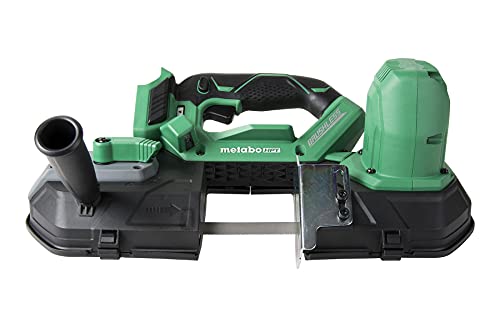 Metabo HPT 18V MultiVolt⢠Cordless Band Saw | Tool Only - No Battery | Brushless Motor | 3-1/4-Inch Cut Capacity | Lifetime Tool Warranty | CB18DBLQ4