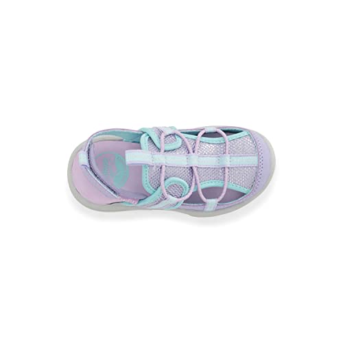 OshKosh B'Gosh Girls Blavo Sandal, Purple, 8 Toddler