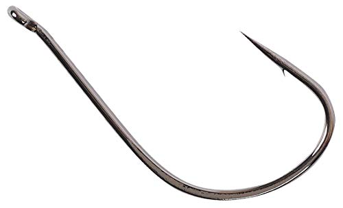 Owner Mosquito Light 8 Pack Fishing Hook, Black